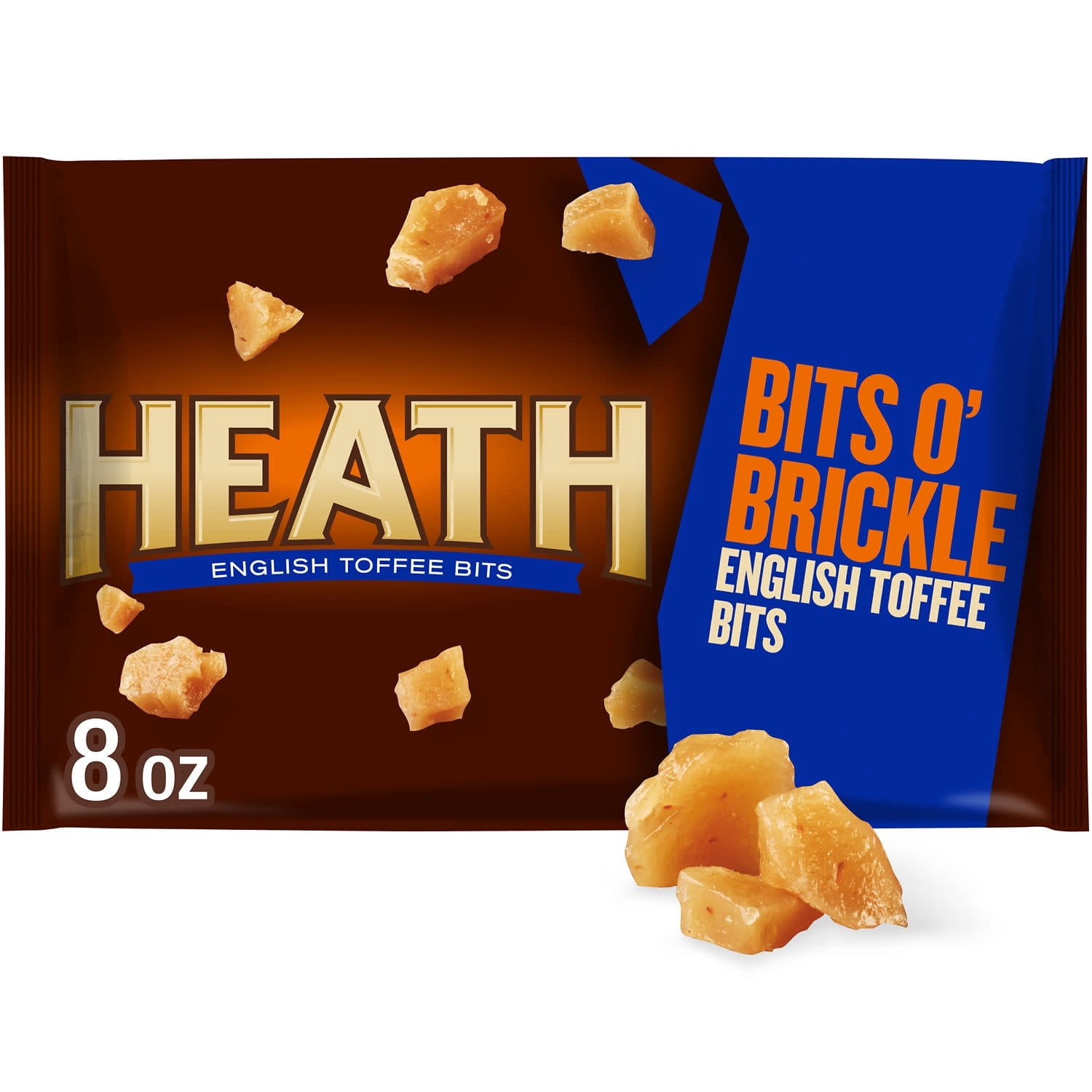 Heath Bits O' Brickle English Toffee Baking Bits, Bag 8 oz pack of 2 ...