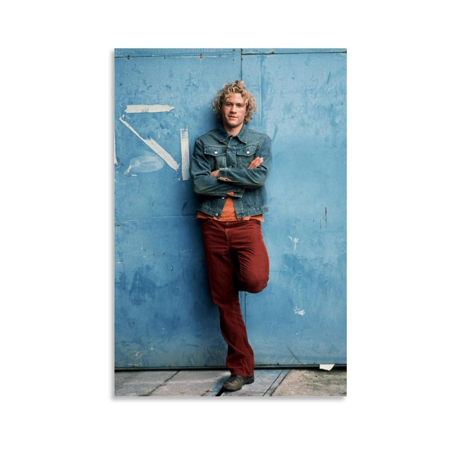 Heath Ledger Actors Poster Room Aesthetic Print Art Wall Painting ...