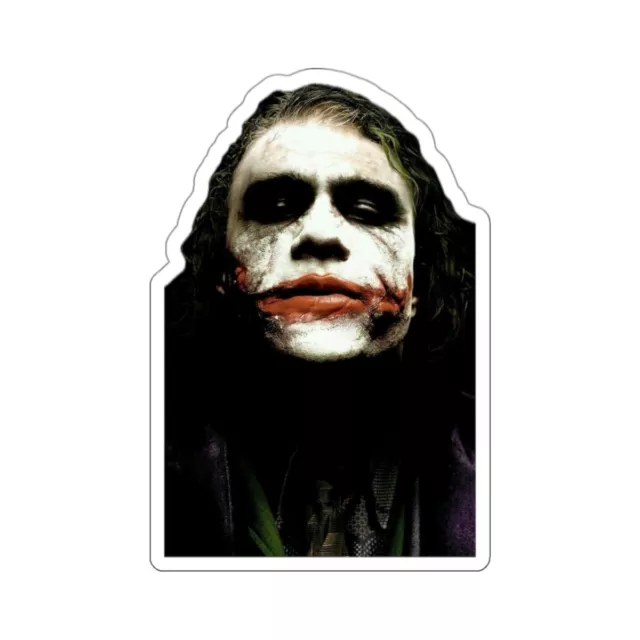Heath Ledger The Joker Batman Popular Movie Scene Popular Sticker Decal ...