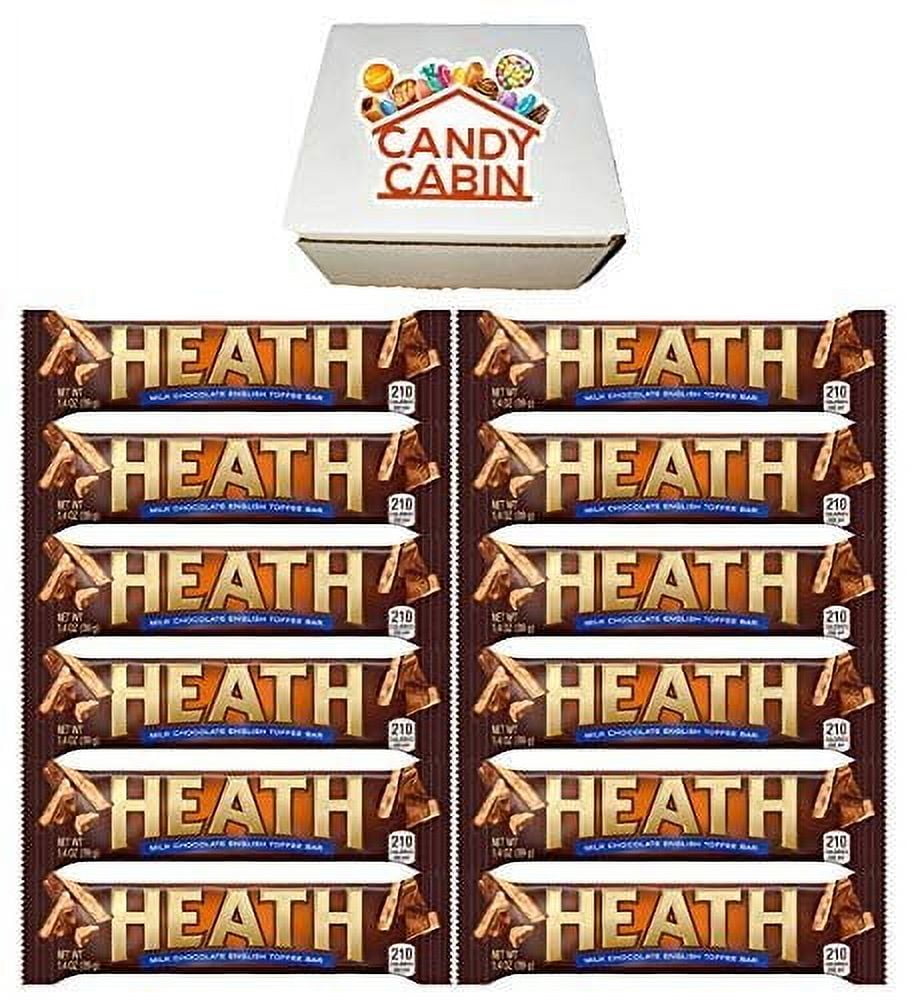 Heath Milk Chocolate Butter Toffee 1.4 Oz Candy Bar, Multiple Pack Box ...