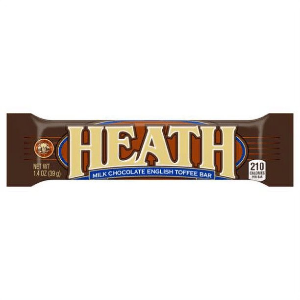 Heath, Milk Chocolate English Toffee Bar (Pack of 16) - Walmart ...