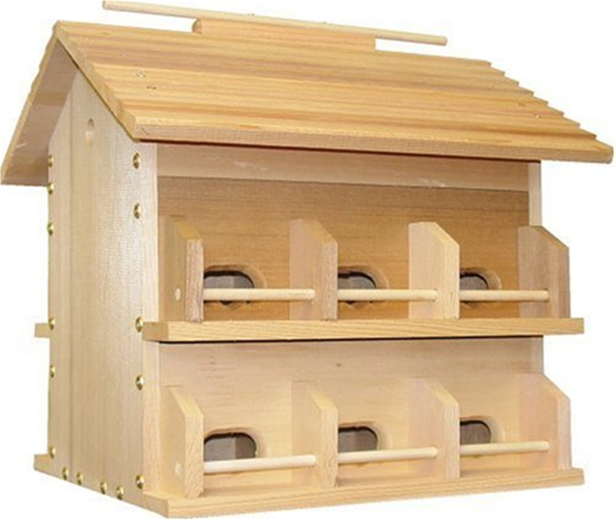 Heath Outdoor Products Wood Starling Resistant Martin Bird House ...