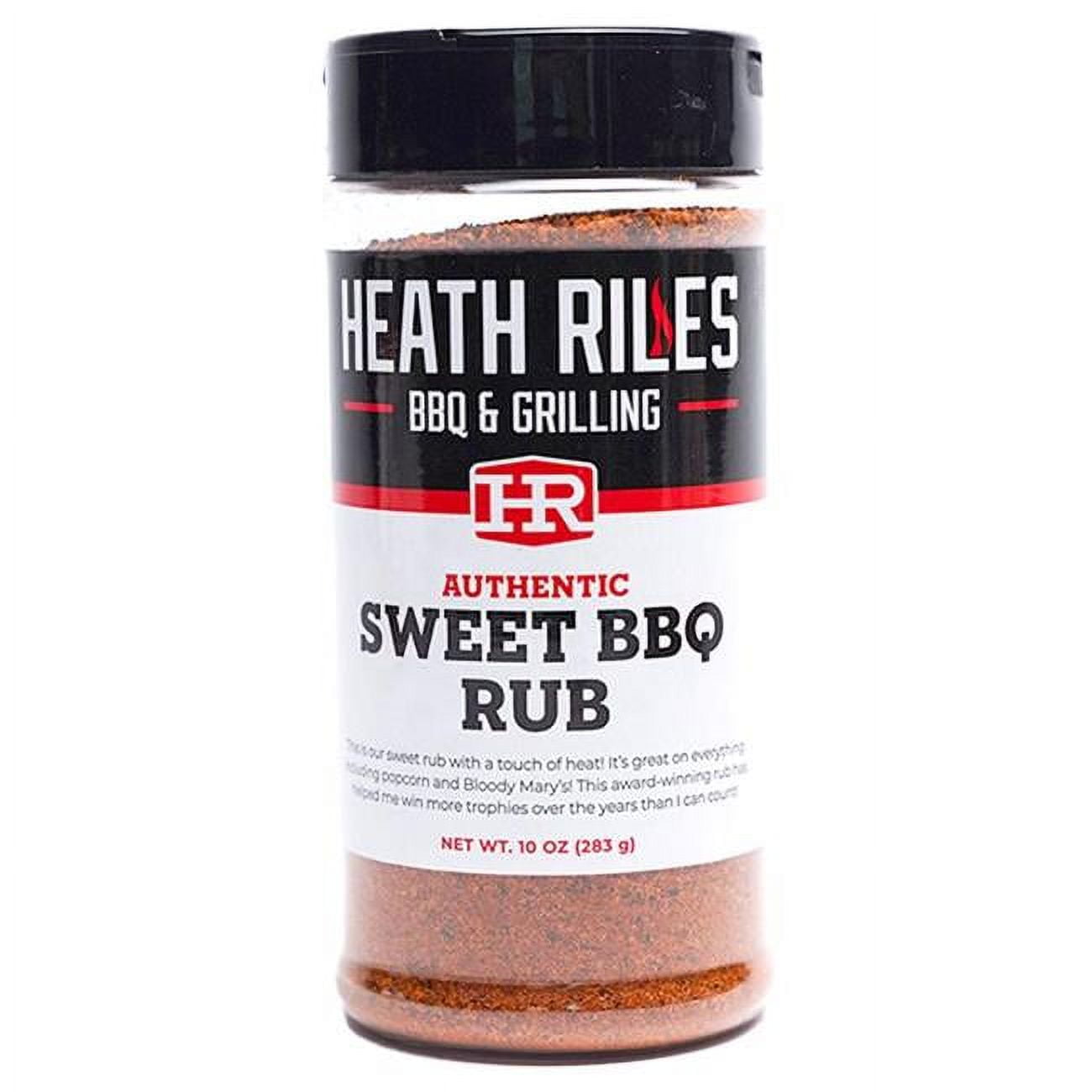 Heath Riles BBQ 8089496 10 oz Sweet BBQ Rub Seasoning - Walmart.com