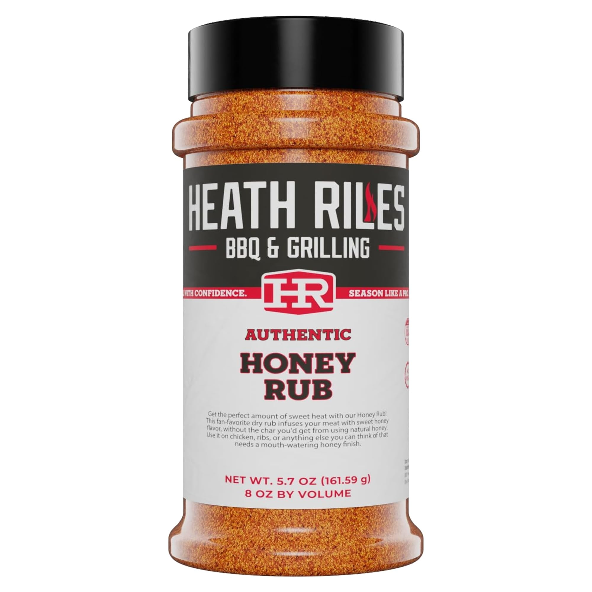 Heath Riles BBQ Rub AIF9 - Honey Seasoning, Champion Pitmaster Recipe ...