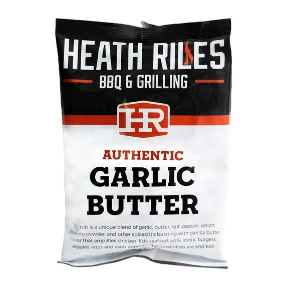 Heath Riles BBQ Rub BCF26 - Garlic Butter Seasoning, Champion Pitmaster ...