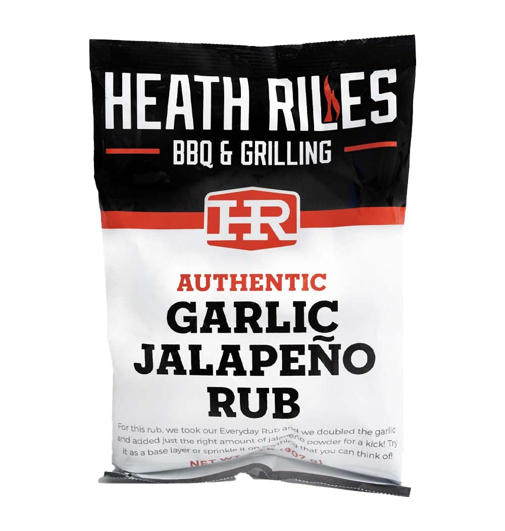 Heath Riles BBQ Rub BCF26 - Garlic Jalapeño Seasoning, Champion ...