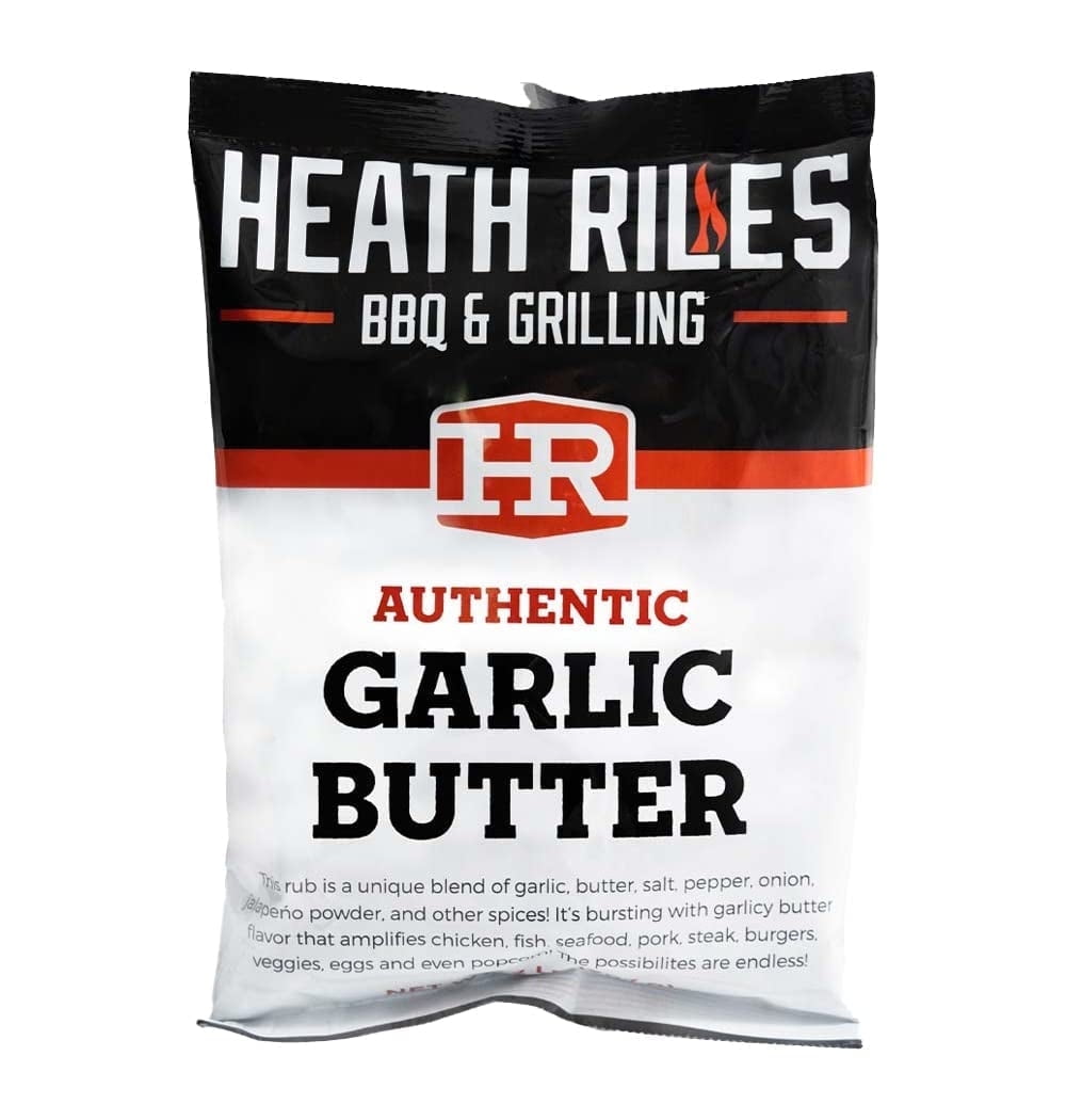 Heath Riles BBQ Rub - Garlic Butter Seasoning, Champion Pitmaster Recipe, Legendary Rubs For ...