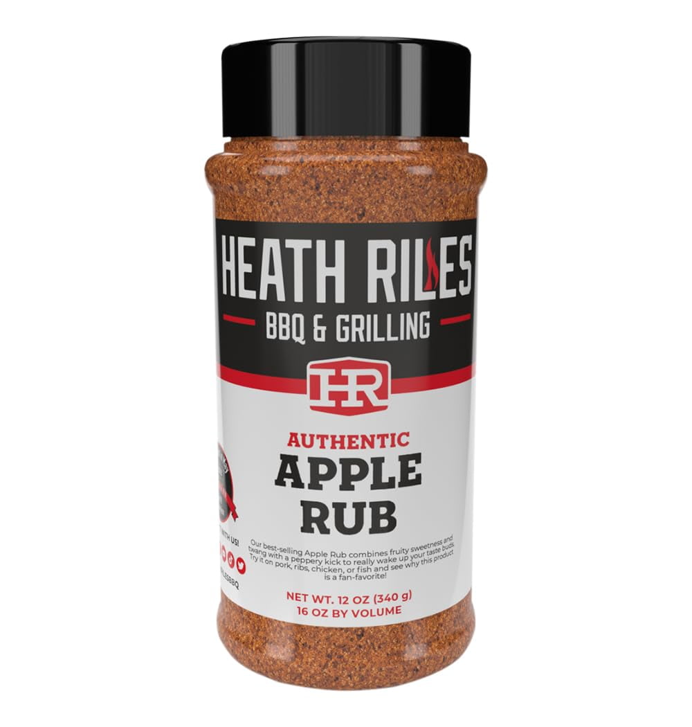 Heath Riles BBQ Rub MFF30 - Apple Seasoning, Champion Pitmaster Recipe ...