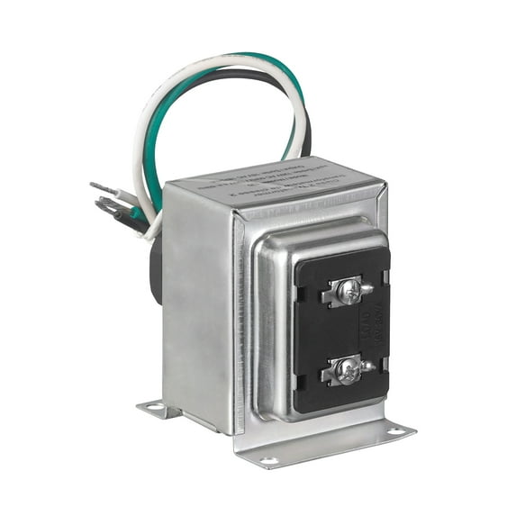 Heath Zenith 16VAC/30VA Lock Nut Wired Transformer Compatible with Most ...