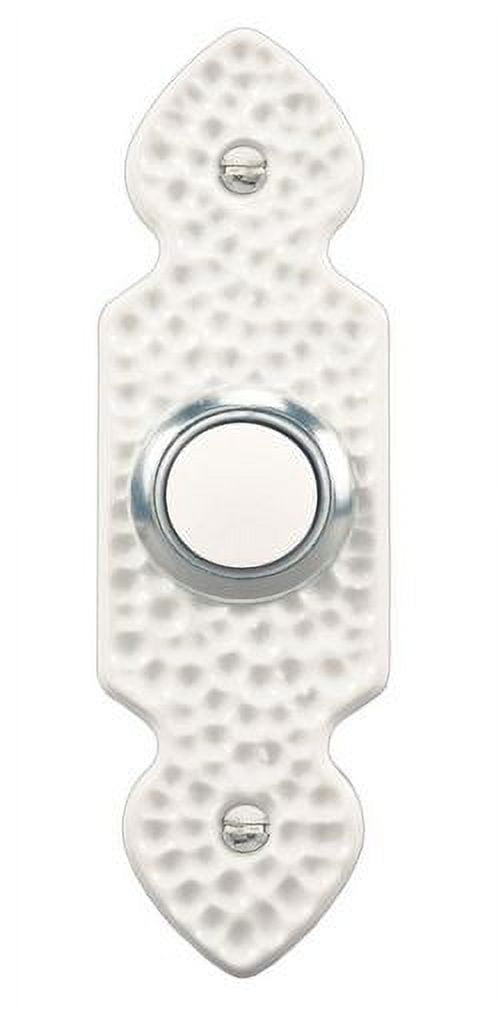 Heath Zenith 829LW-A White Traditional Solid Wired Push Button ...