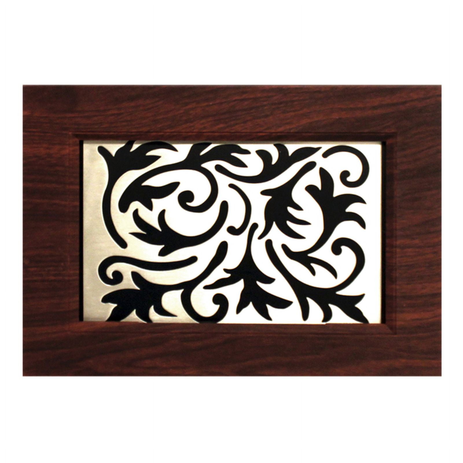 Heath Zenith Brown Wood Wireless Pushbutton Doorbell - Walmart.com