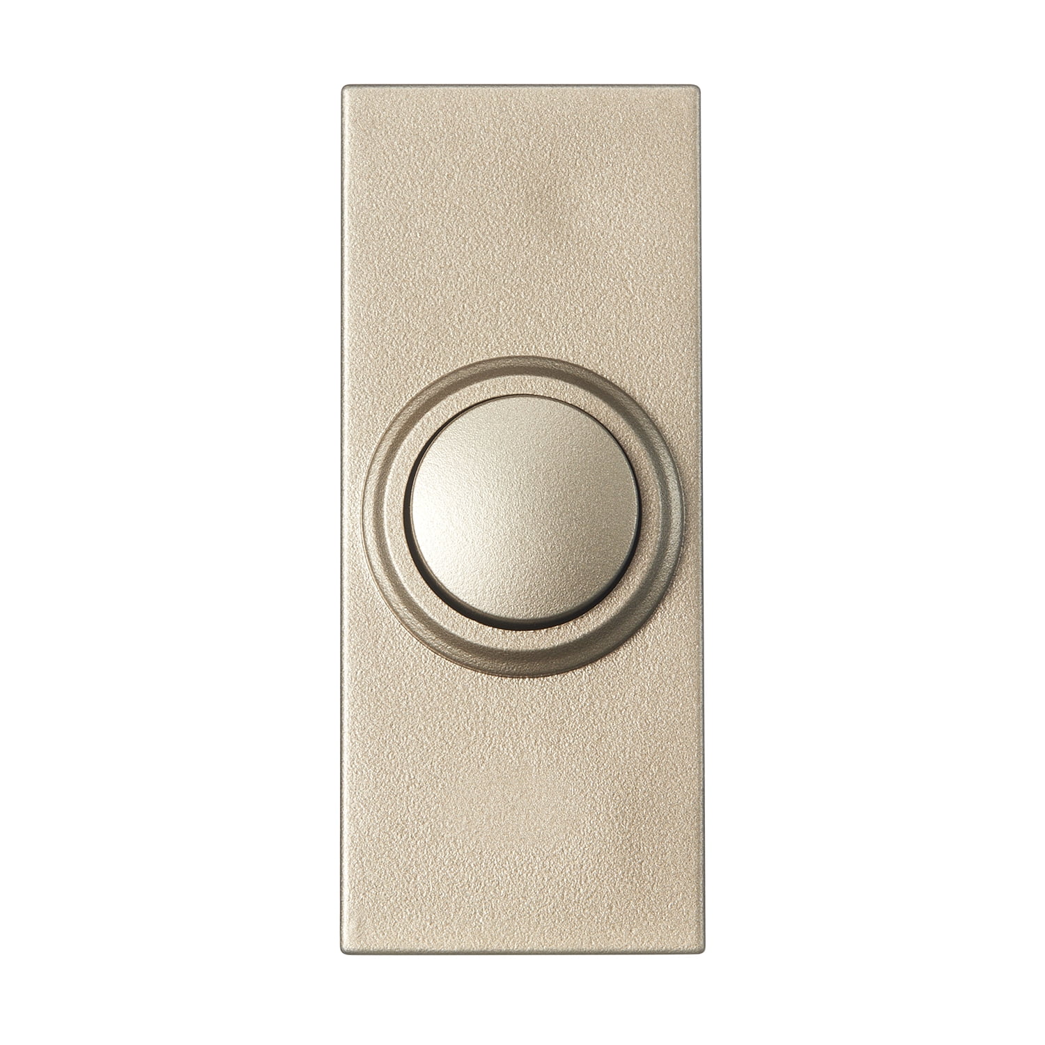 Heath Zenith Heath Zenith Satin Nickel Wireless Push Doorbell Button ...