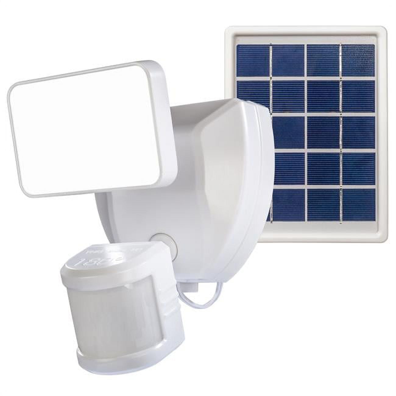 Heath Zenith Motion-Sensing Solar Powered LED White Security Light ...