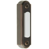 Heath Zenith Wired Push Button with LED Light, Oiled-Rubbed Bronze ...
