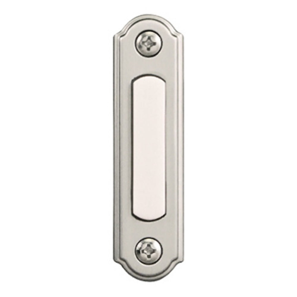 Heath Zenith SL-556-02 Wired Push Button, Satin Nickel, Each - Walmart.com