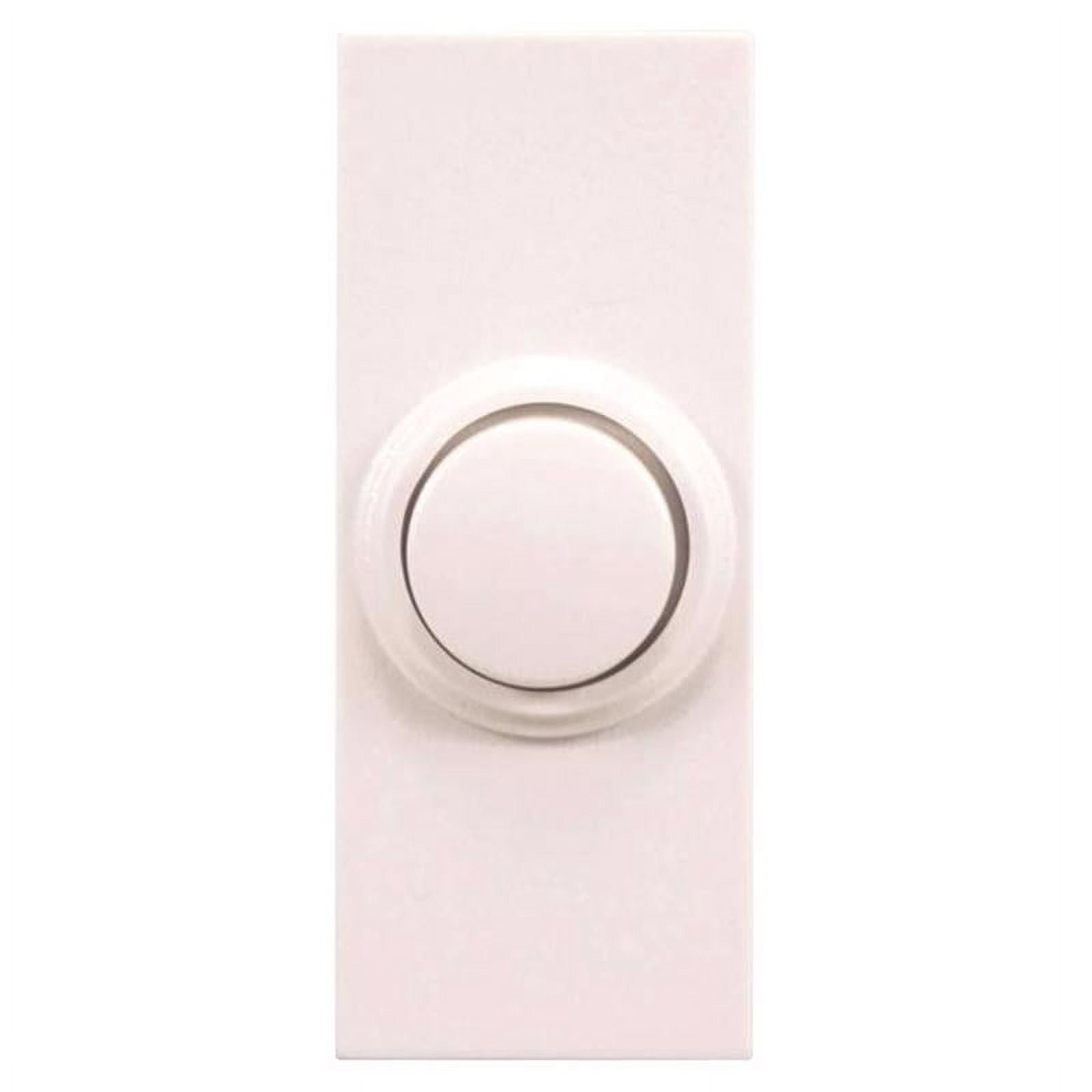 Heath Zenith Wireless Pushbutton Doorbell, Plastic, Stick Door Bell ...