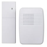 Heath Zenith White Plastic Wireless Door Chime Extender - Walmart.com