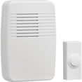 Heath Zenith, Wireless Door Chime Kit, SL-7366-02, White - Walmart.com