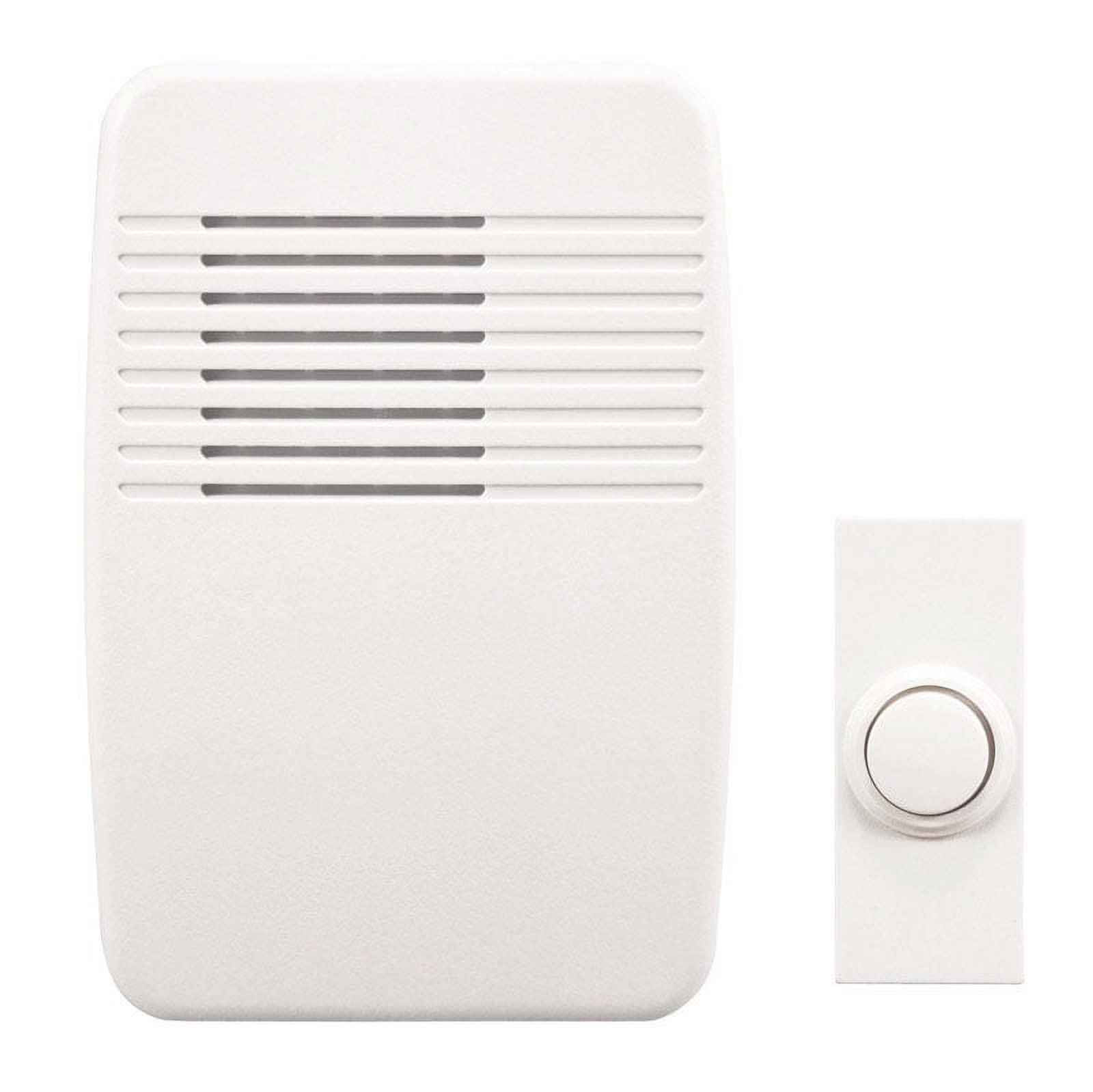 Heath Zenith White Plastic Wireless Door Chime Kit - Walmart.com