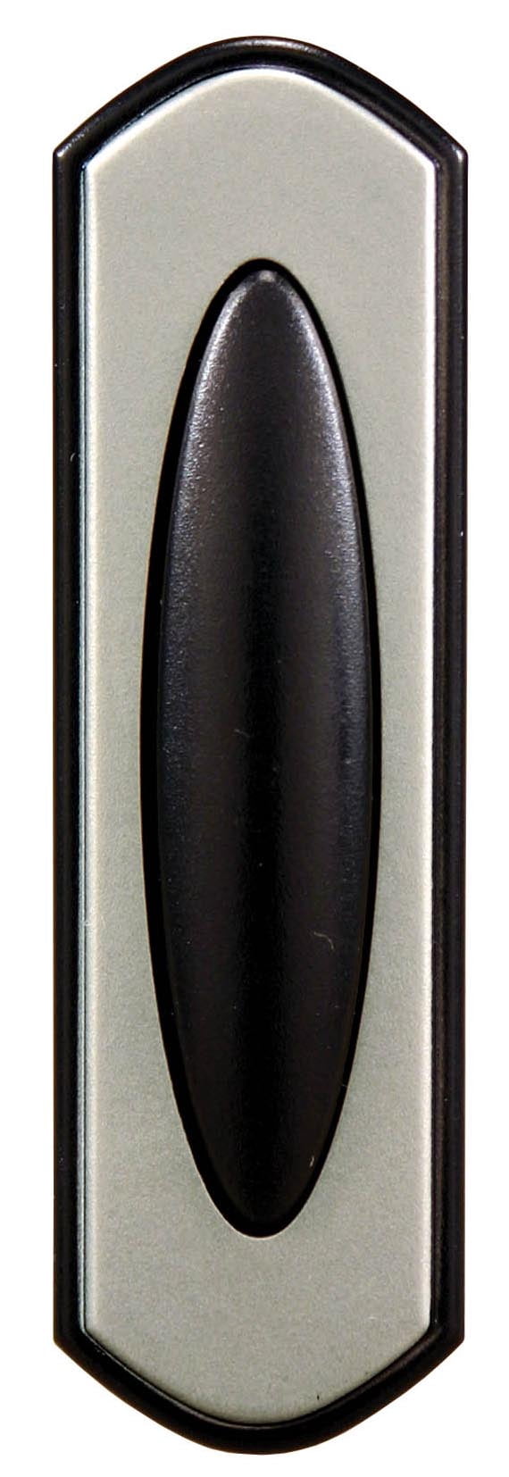 Heath Zenith Wireless Doorbell Push Button, Black Nickel Finish, 100 ...