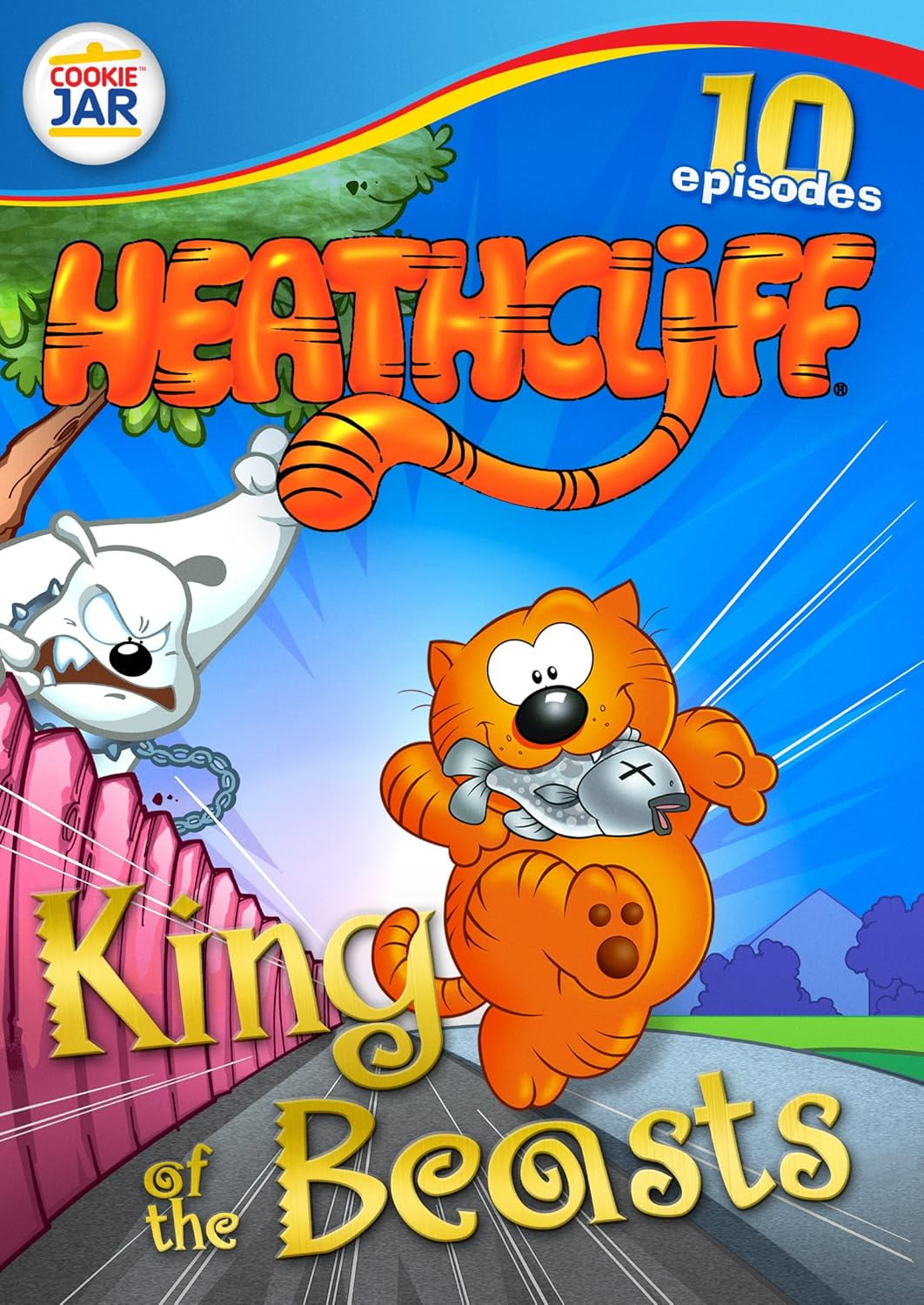 Heathcliff: King of the Beasts DVD - Walmart.com
