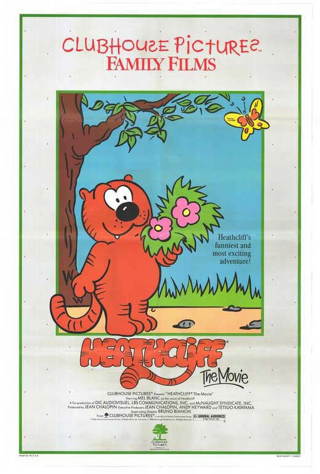 Heathcliff: The Movie POSTER (27x40) (1986) - Walmart.com