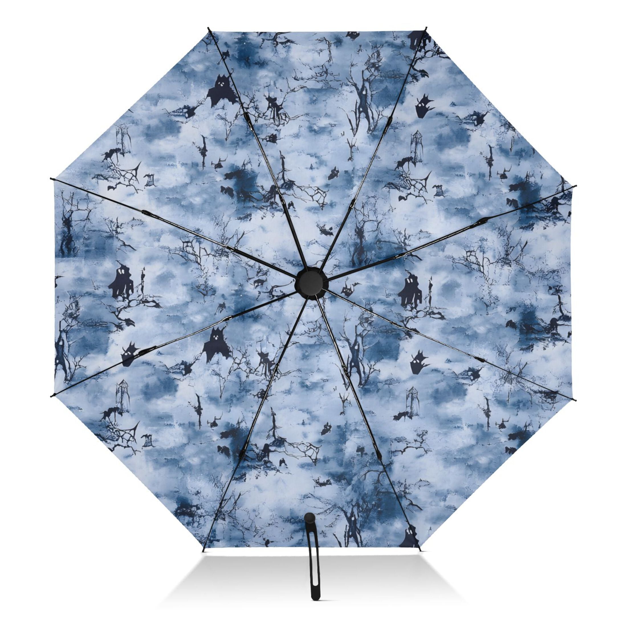Winter Tree Extra Large Automatic Umbrella, UV Protection, Waterproof ...