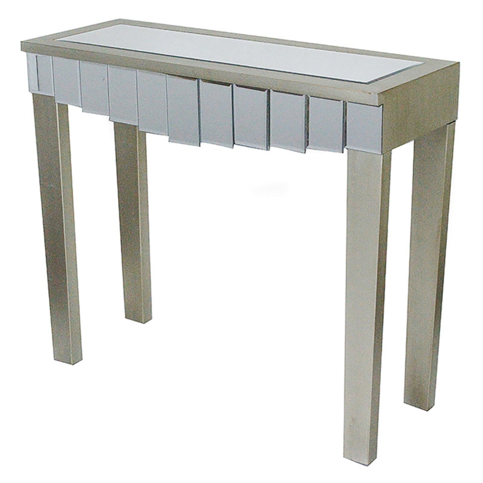 Heather Ann Creations Catherine Writing Desk with Accent Mirrors ...