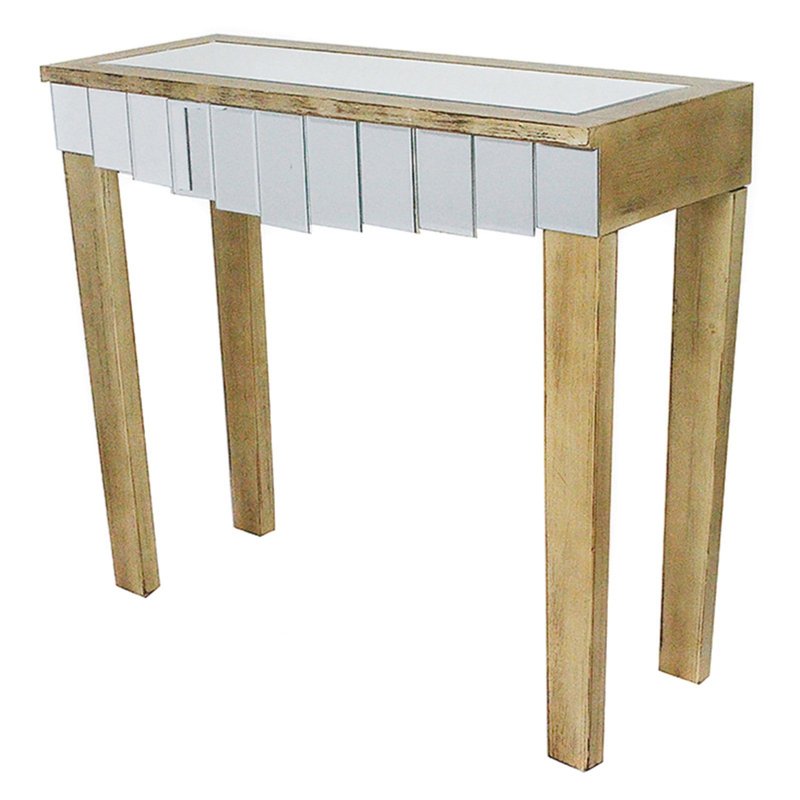 Heather Ann Creations Catherine Writing Desk with Accent Mirrors ...