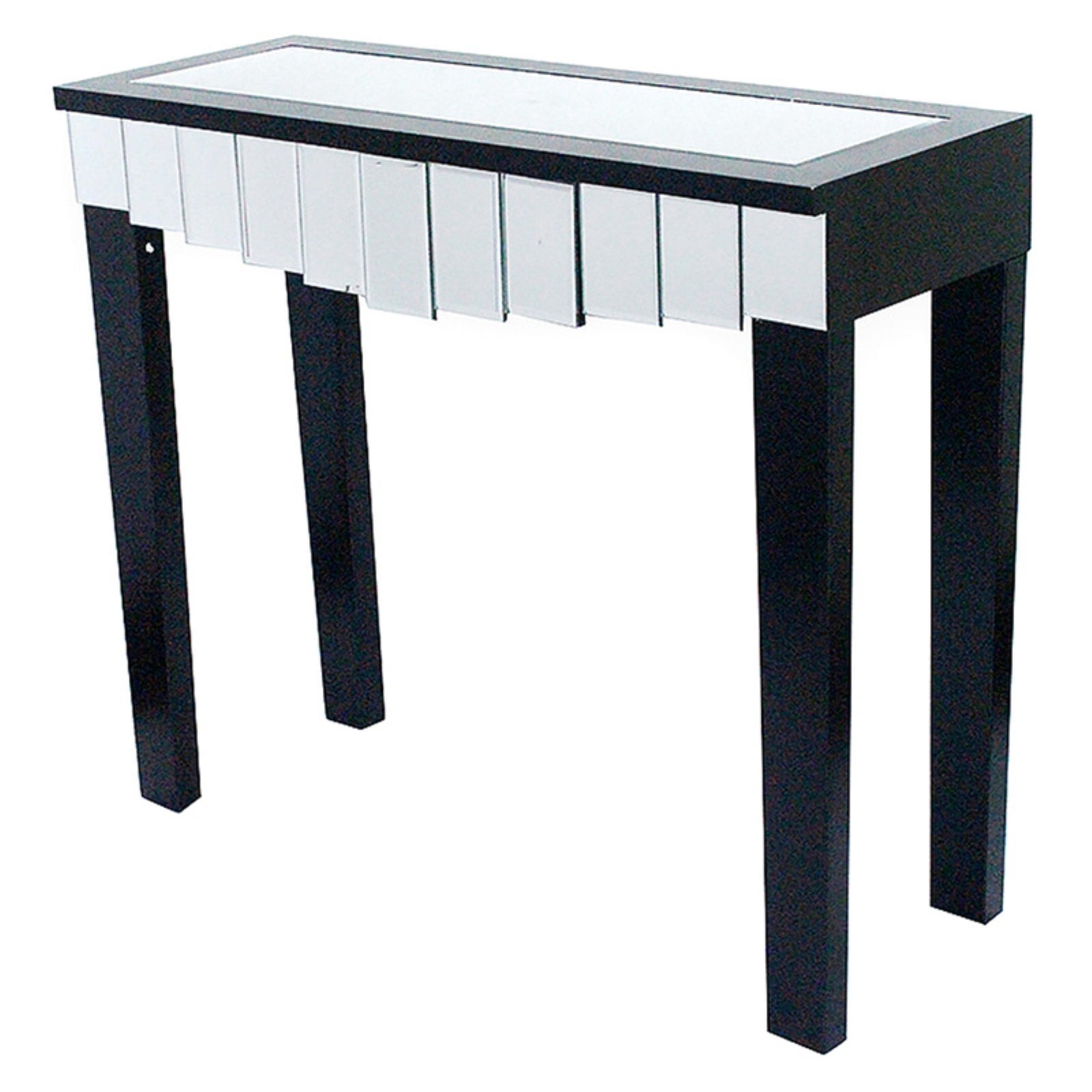 Heather Ann Creations Catherine Writing Desk with Accent Mirrors ...