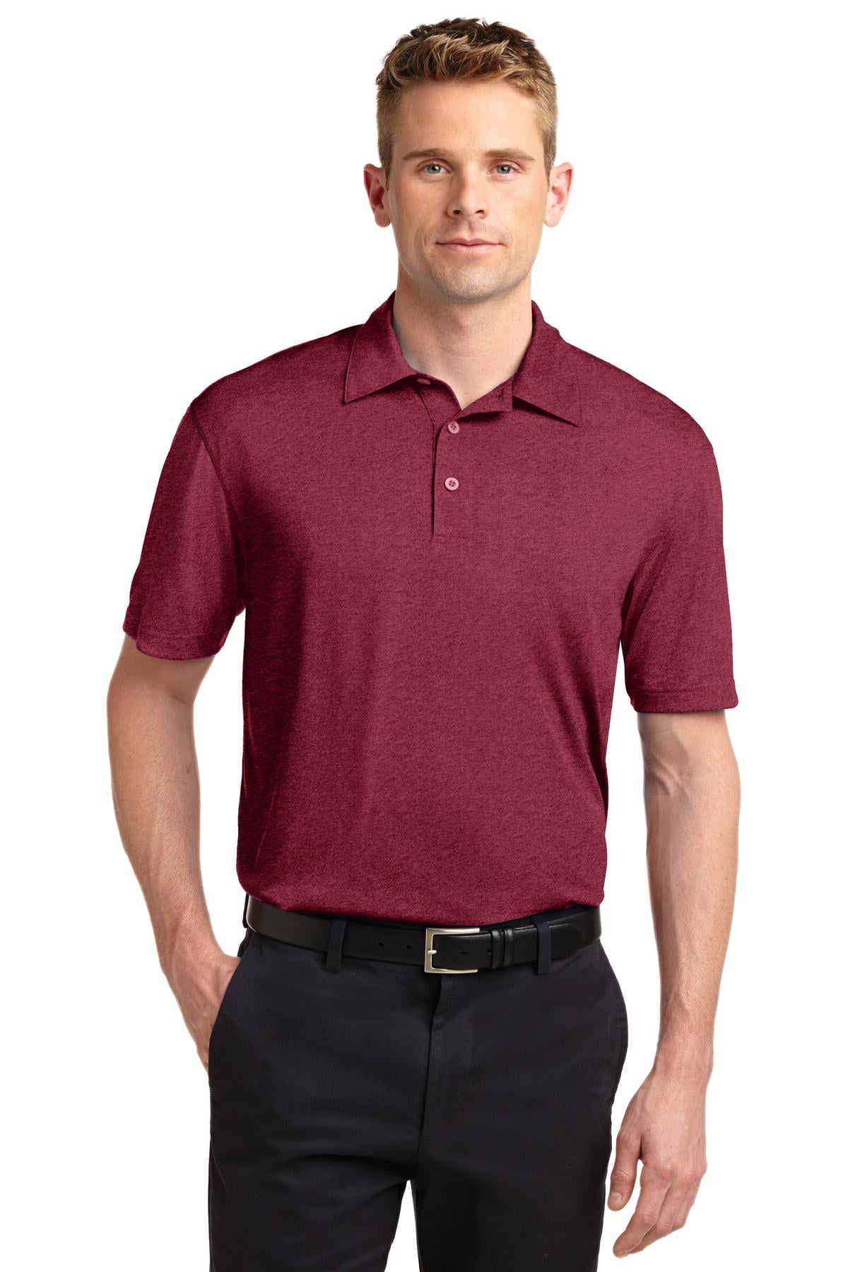 Heather Contender Polo - Walmart.com