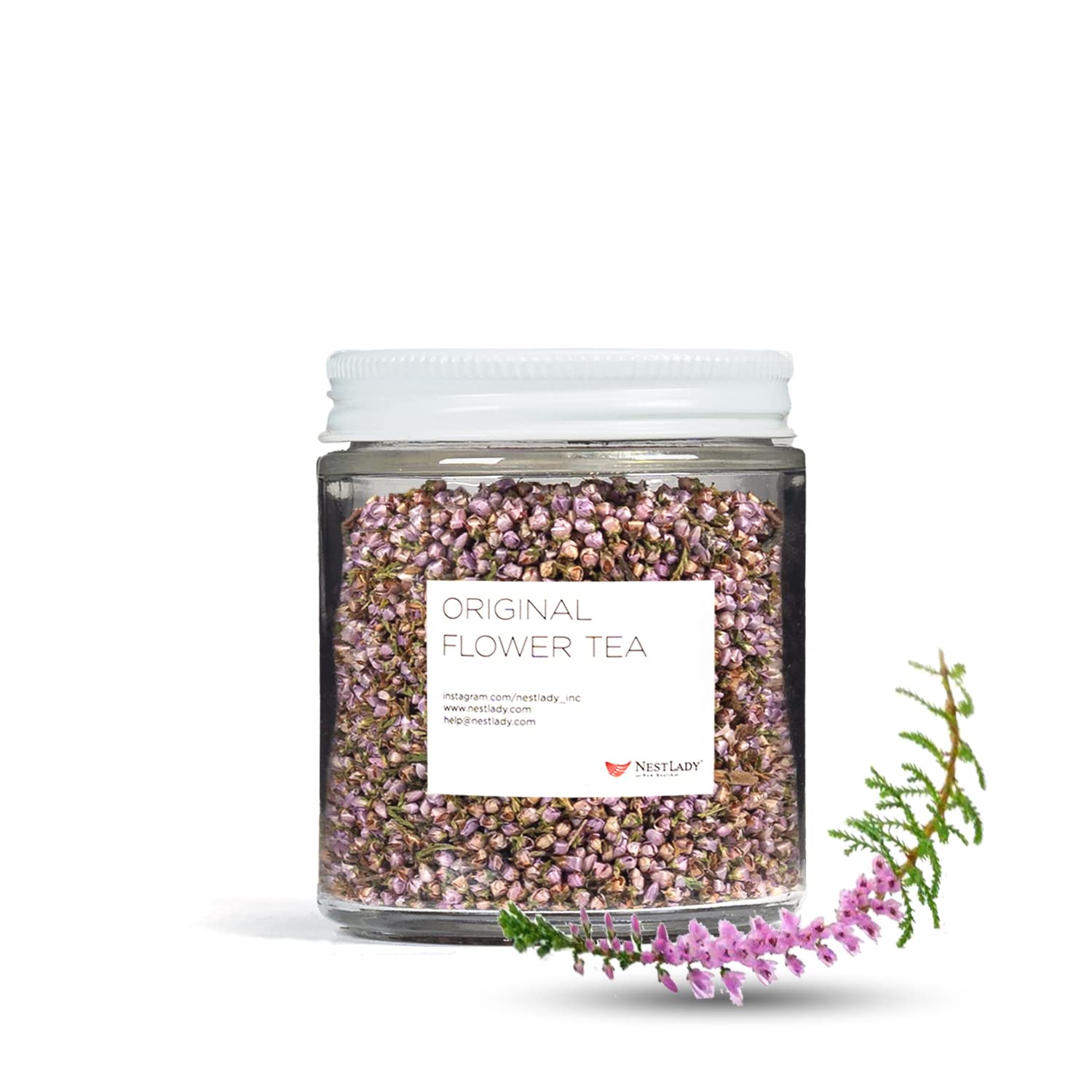 Heather Flowers 10g - 100% Organic Dried flower Tea - Grown and ...