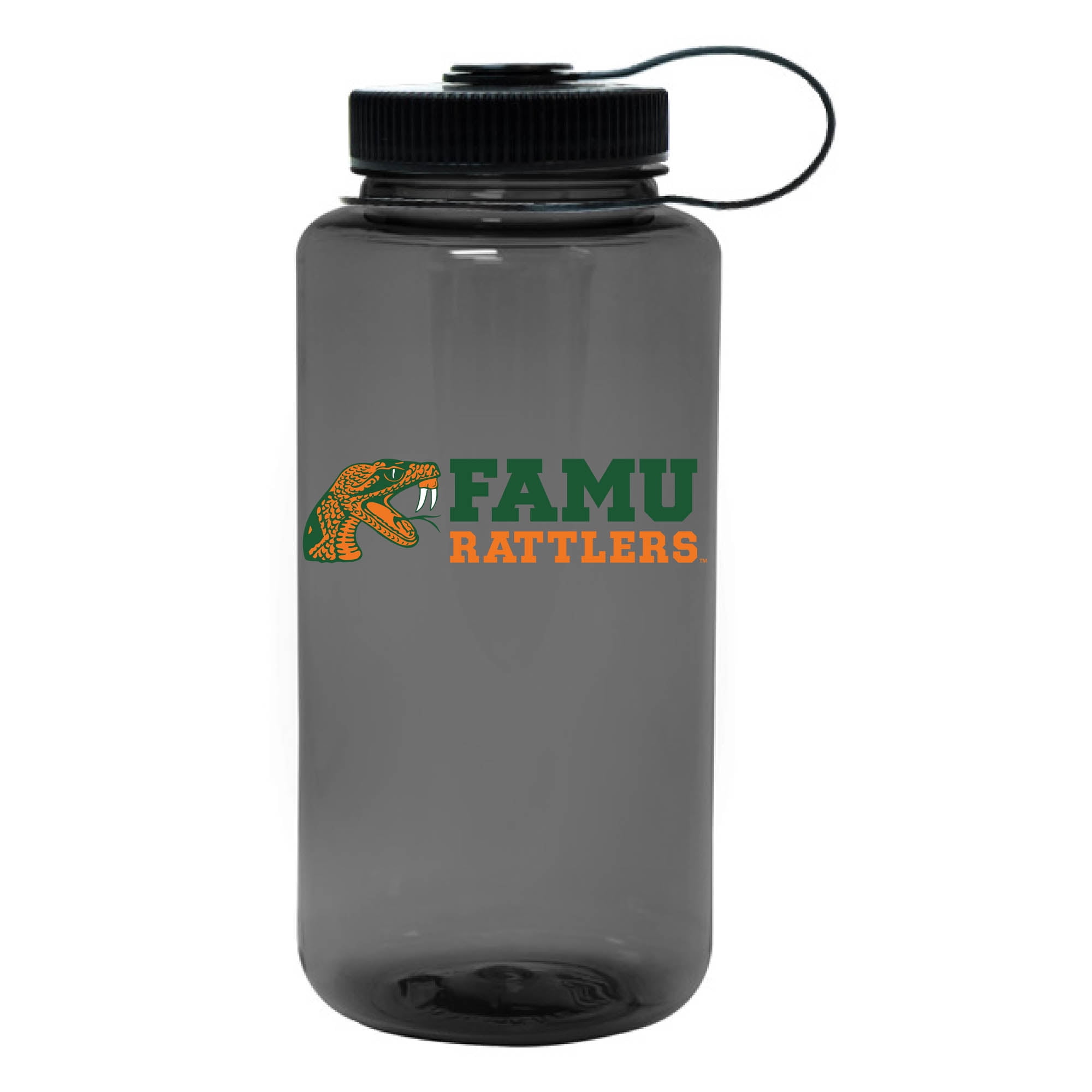 Heather Gray Florida A&M Rattlers 32oz. Nalgene Sustainable Wide Mouth ...