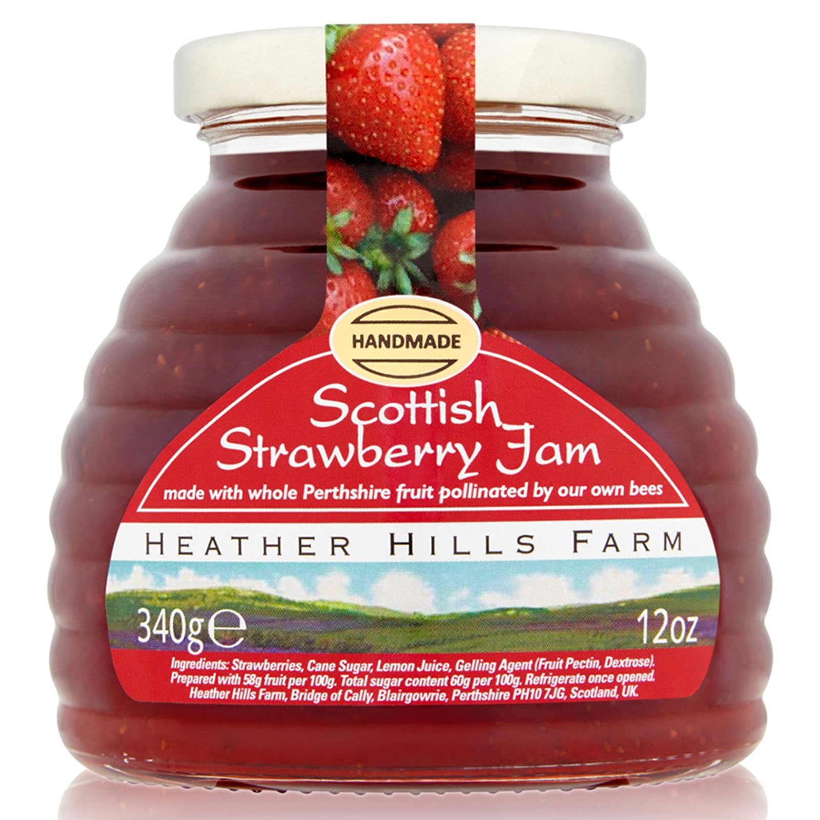Heather Hills Farm Scottish RRF12 Strawberry Jam | Made with Organic ...