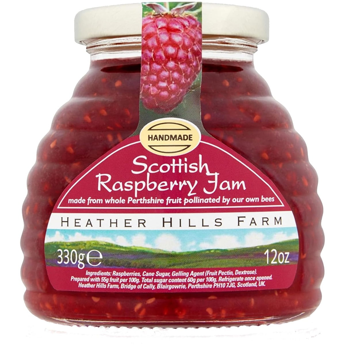 Heather Hills Farm Scottish Raspberry Jam 330g (Pack of 3) - Walmart.com