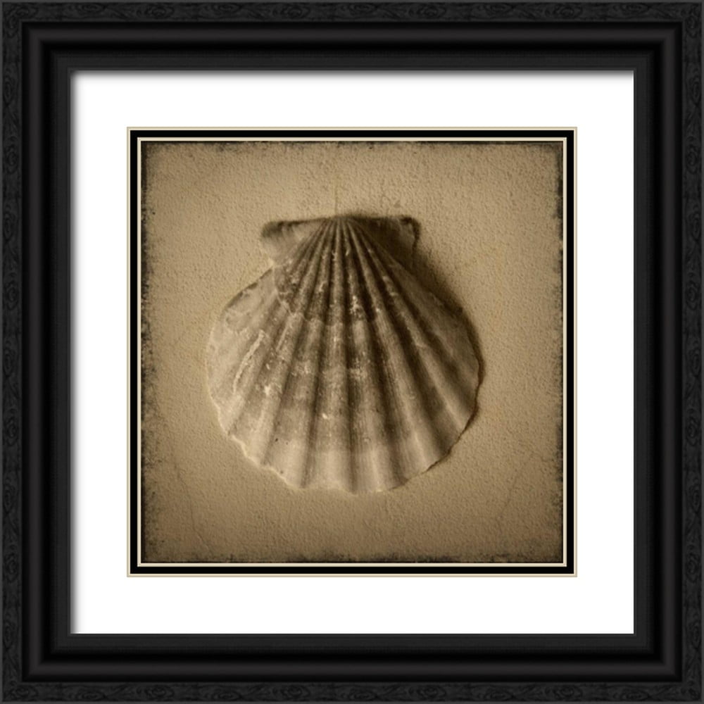 Heather Jacks 26x26 Black Ornate Wood Framed with Double Matting Museum Art Print Titled ...