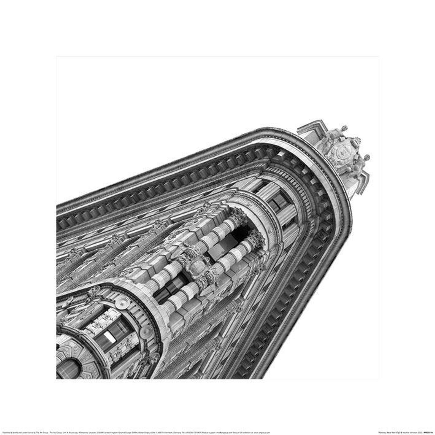 Heather Johnston Flatiron New York Poster - Walmart.com