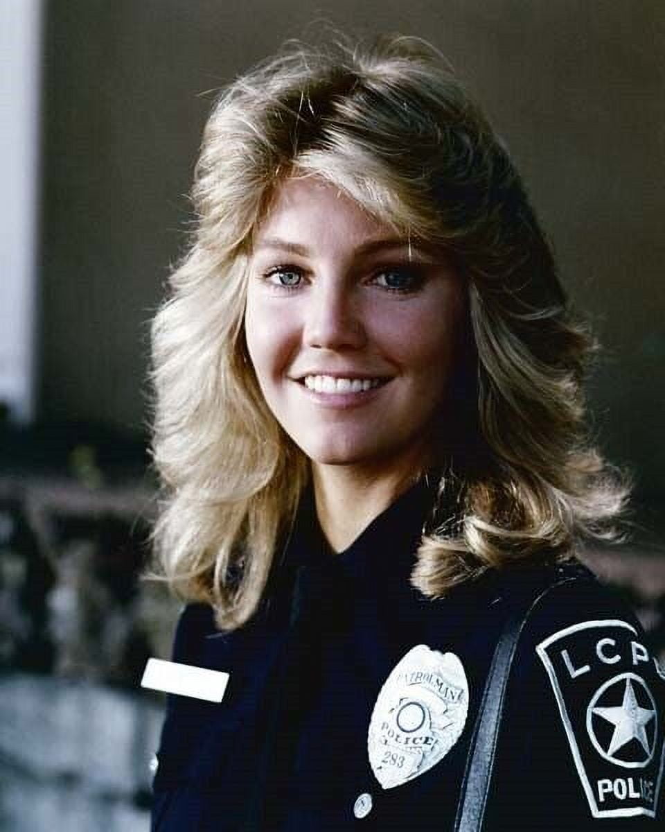 Heather Locklear gives lovely smile in police uniform 1982 T.J Hooker ...