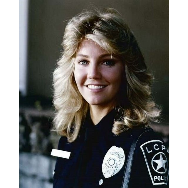 Heather Locklear gives lovely smile in police uniform 1982 T.J Hooker ...