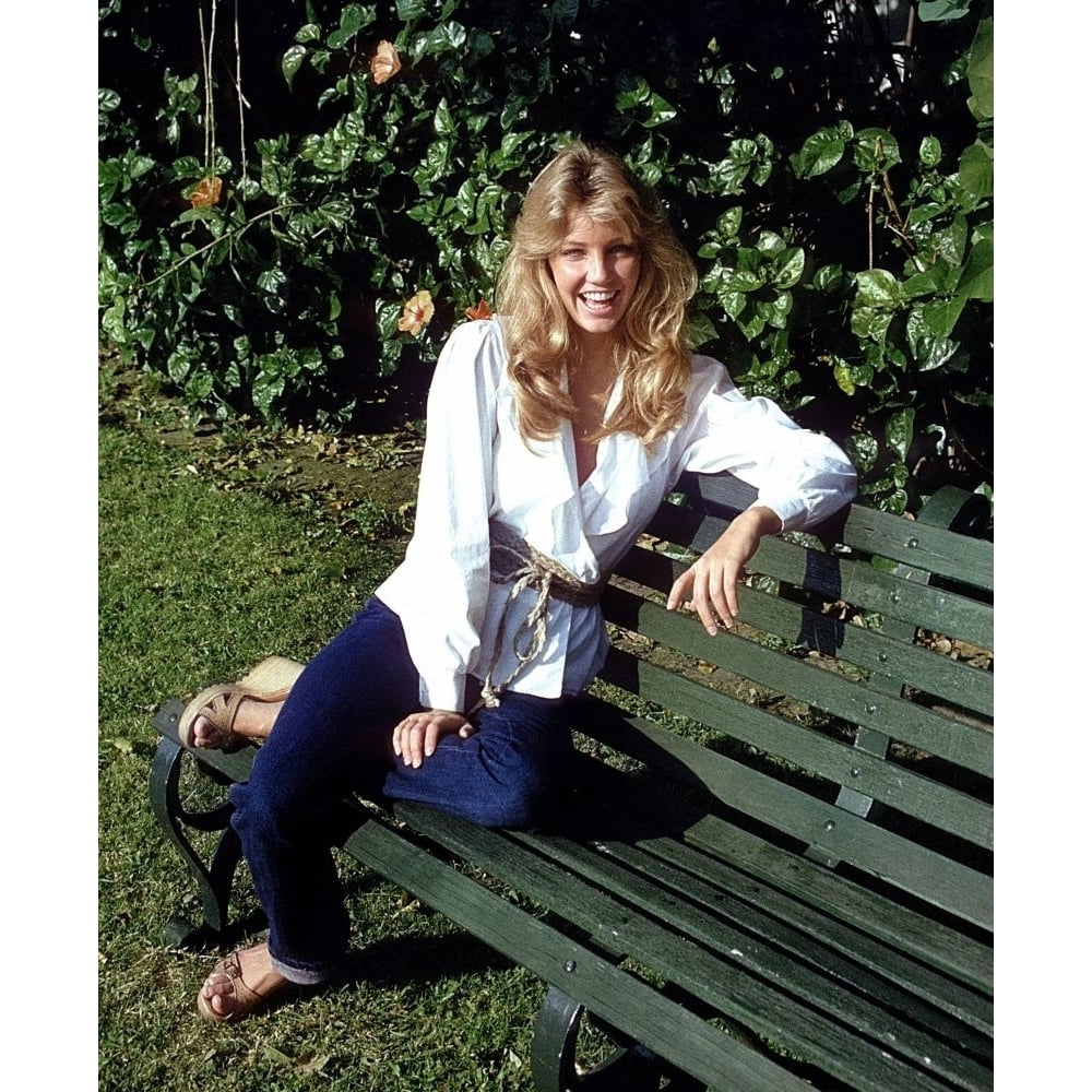 Heather Locklear during a private photo shoot 20th Century Fox Backlot ...