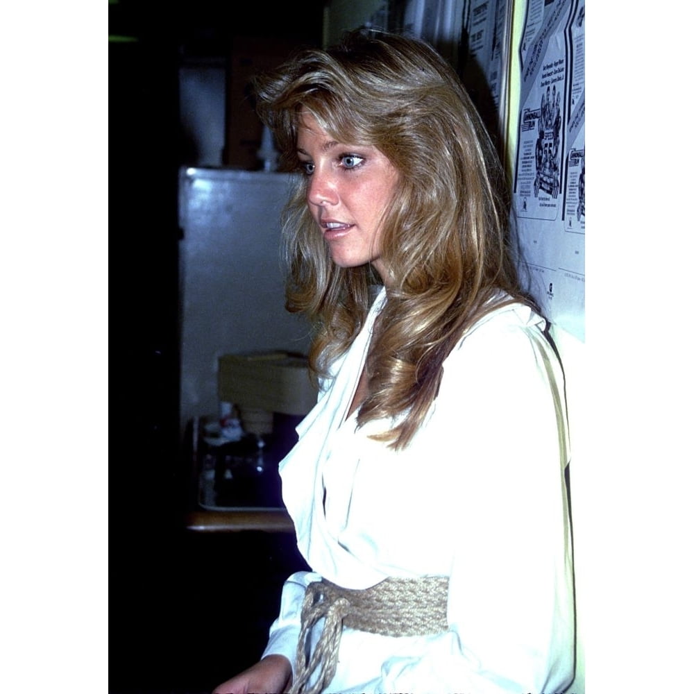 Heather Locklear during a private photo shoot 20th Century Fox Backlot ...