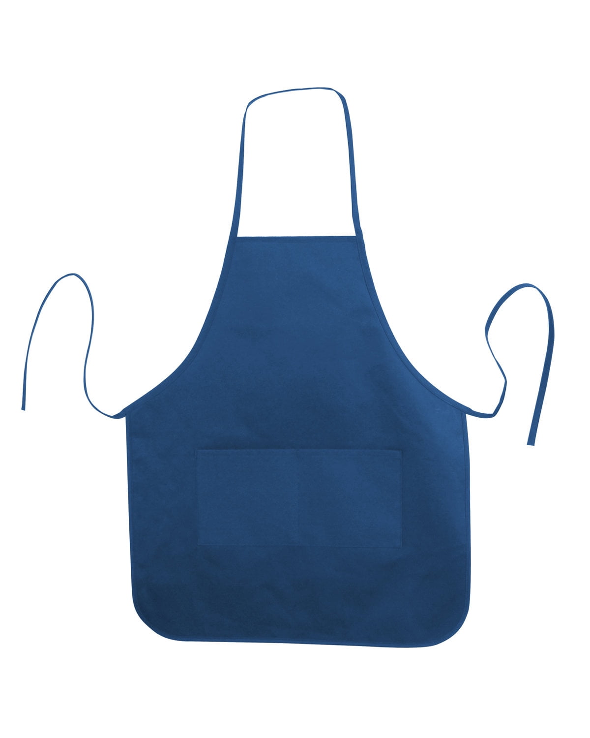 Heather NL2R Long Round Bottom Cotton Twill Apron - Walmart.com