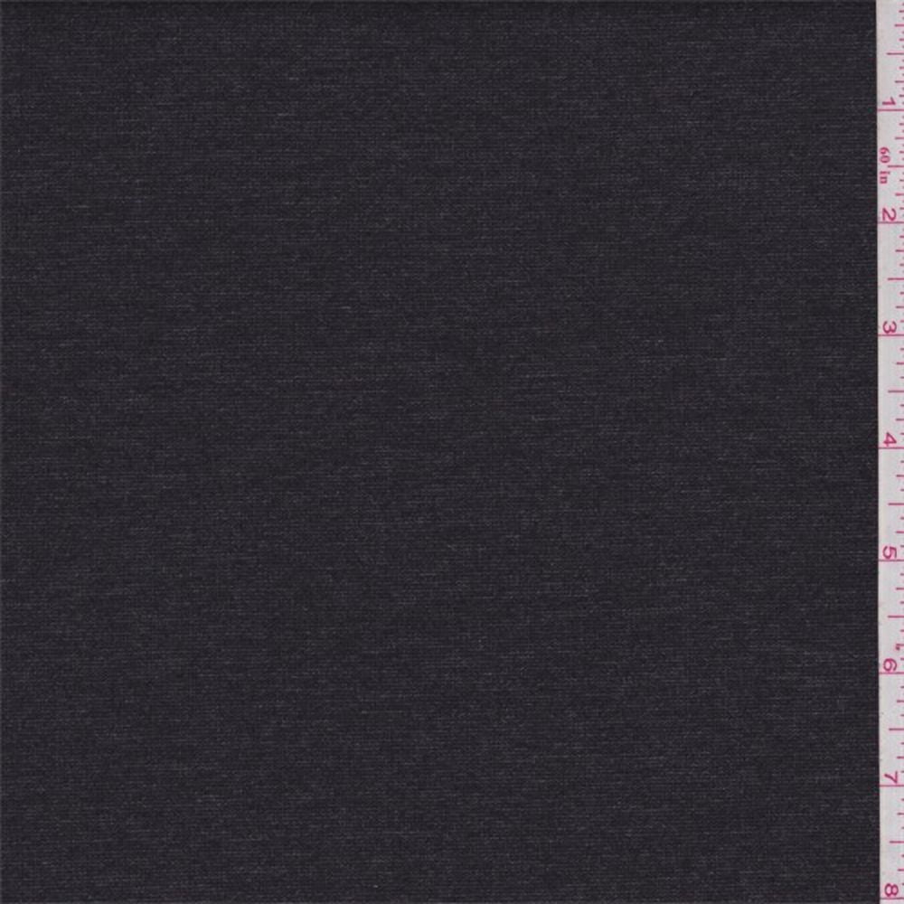 Heather Slate Black Double Knit, Fabric Sold By the Yard - Walmart.com