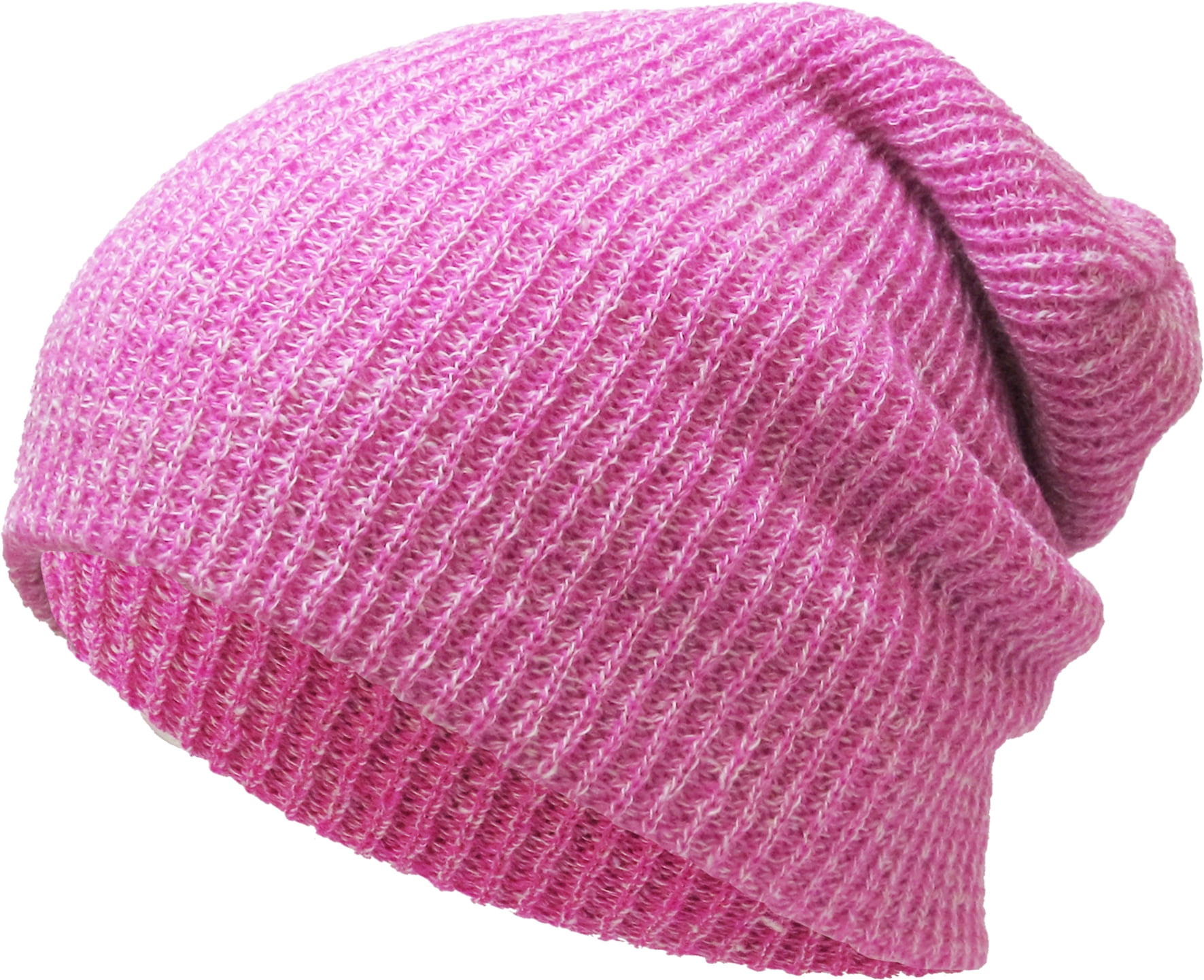 Heather Slouch Beanie Snug Baggy Fit Skull Cap Winter Hat Ski - Walmart.com
