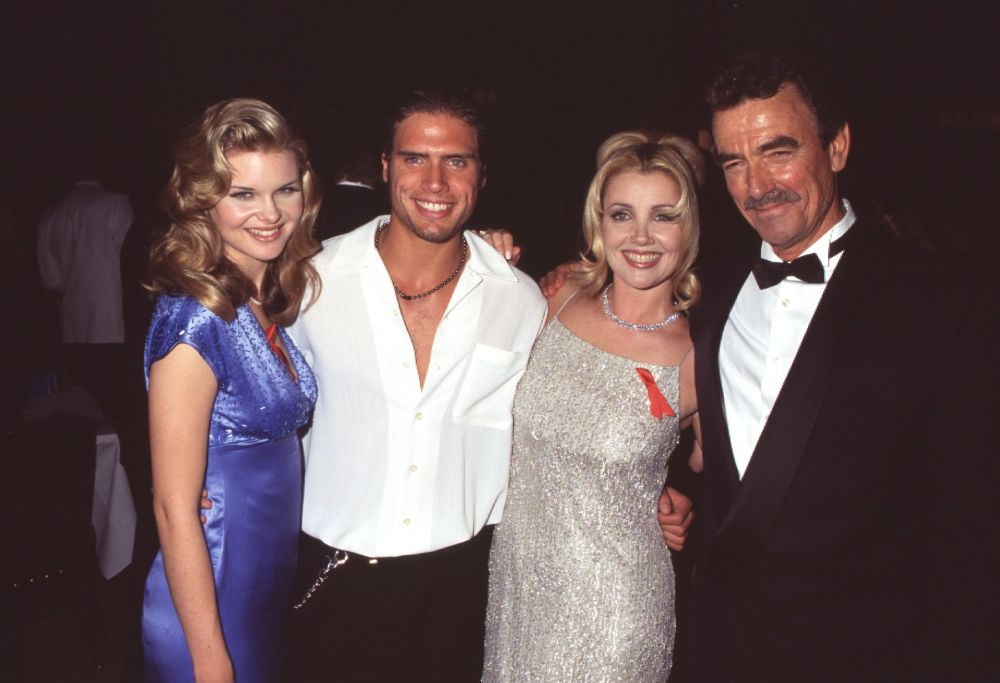 Heather Tom, Joshua Morrow, Melody Thomas Scott And Eric Braeden At Young & Restless Party Photo ...