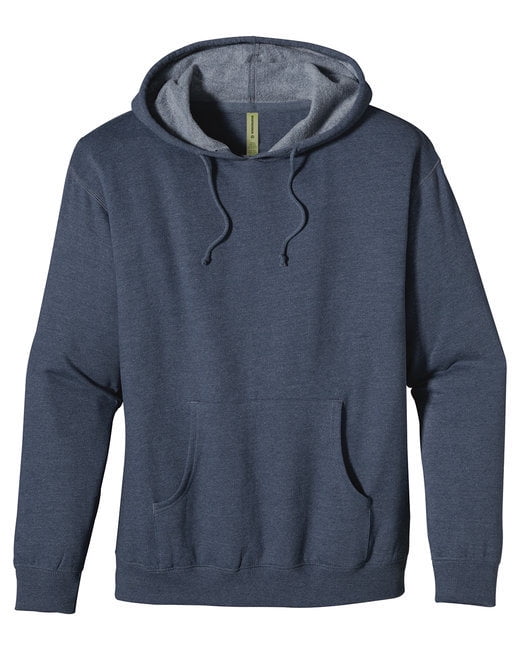 Heathered Fleece Pullover Hoodie - Cozy & Eco-Conscious - Walmart.com