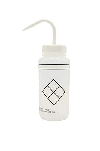 Heathrow Scientific HS120256 Wash Bottles, Safety Labelled, Self ...