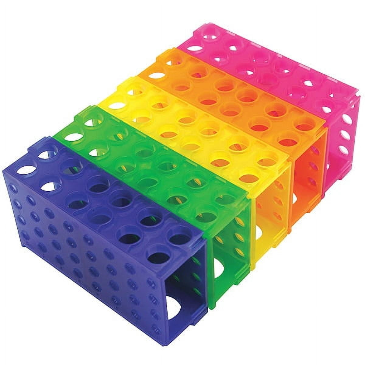 Heathrow Scientific Test Tube Rack,PK5 HS29022G - Walmart.com