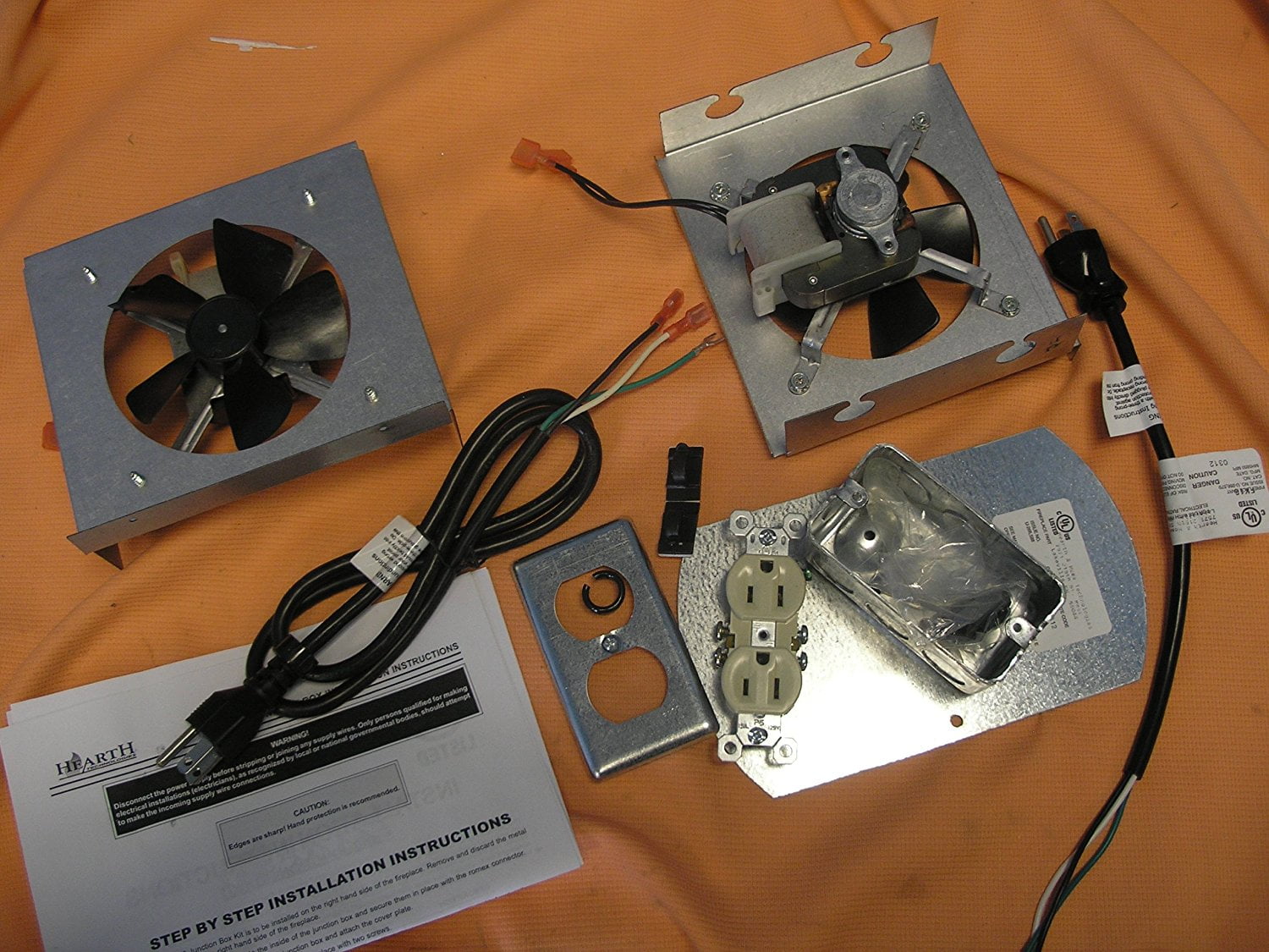 Heatilator / Heat n Glo Factory OEM Fireplace Blower Kit FK18 - Walmart.com