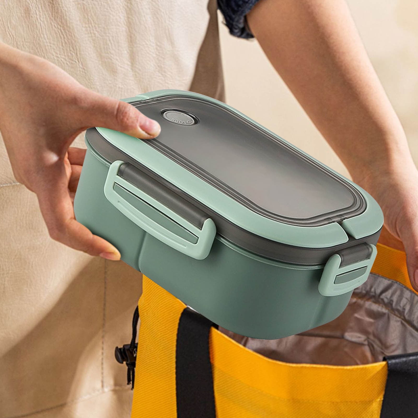 Heating Bento Box, Microwave Safe Food Grade, Partitioned Meal ...